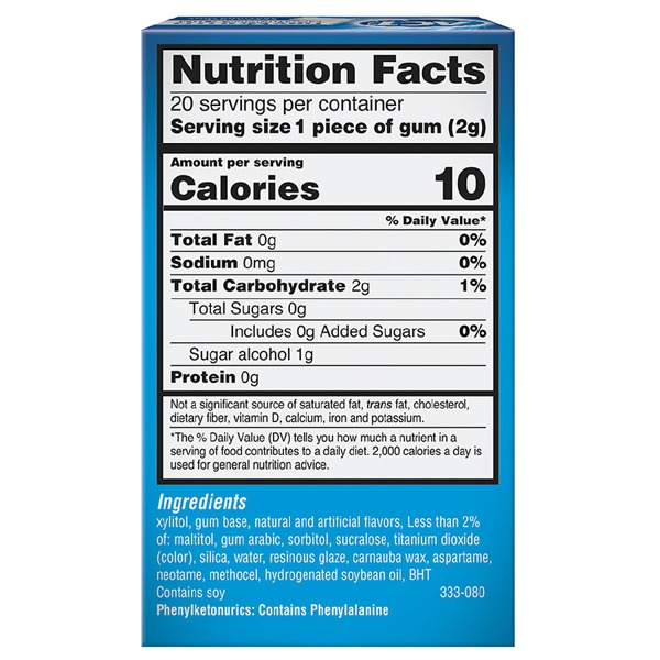 ACT Dry Mouth Gum Soothing Mint - 1Source