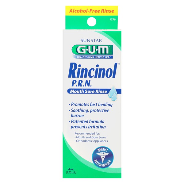G-U-M Rincinol P.R.N. Mouth Sore Rinse - 1Source