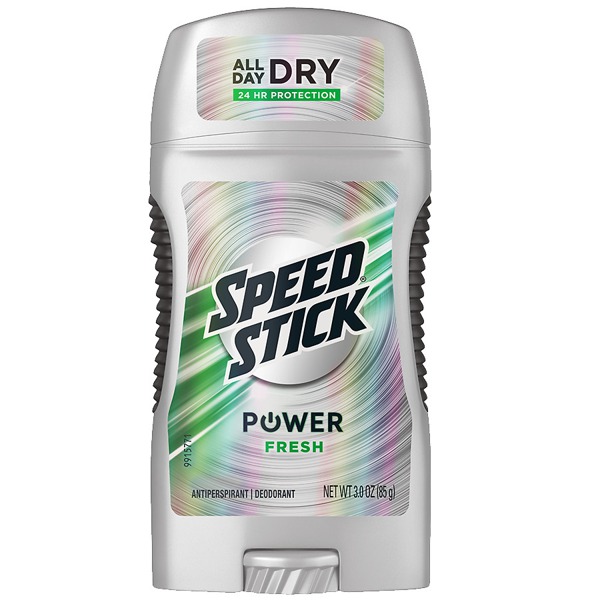 Speed Stick By Mennen Power Antiperspirant & Deodorant Solid Powder ...