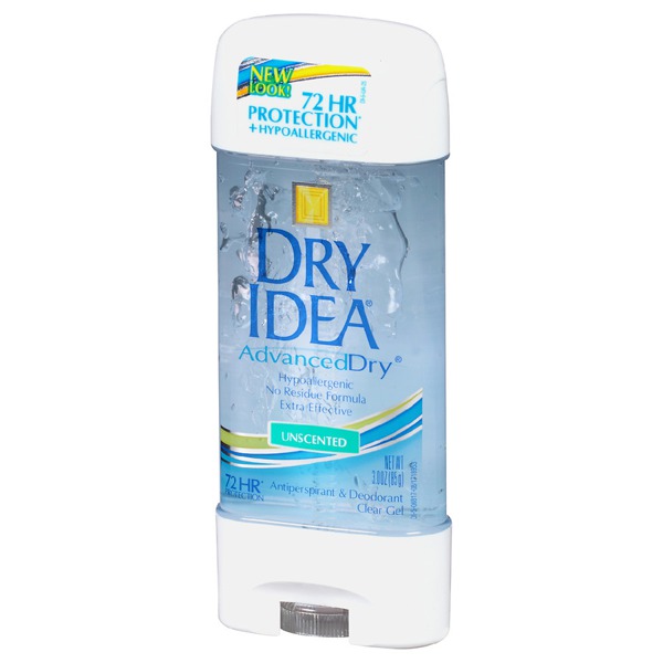 Dry Idea Antiperspirant Deodorant Gel Unscented - 1Source