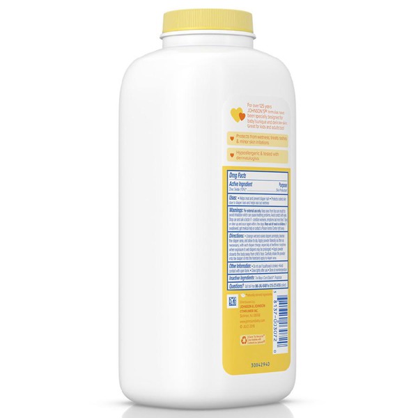 Johnson'S Baby Medicated Powder, Zinc Oxide And Cornstarch Medicated ...