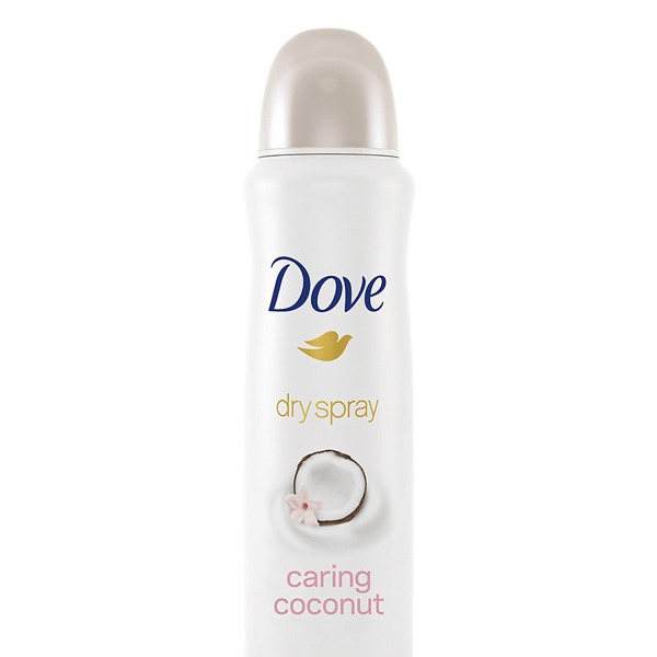 Dove Dry Spray Antiperspirant Deodorant Caring Coconut - 1Source