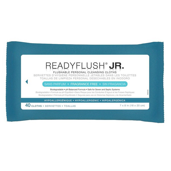 Medline Readyflush Biodegradable Flushable Wipes Fragrance Free - 1Source