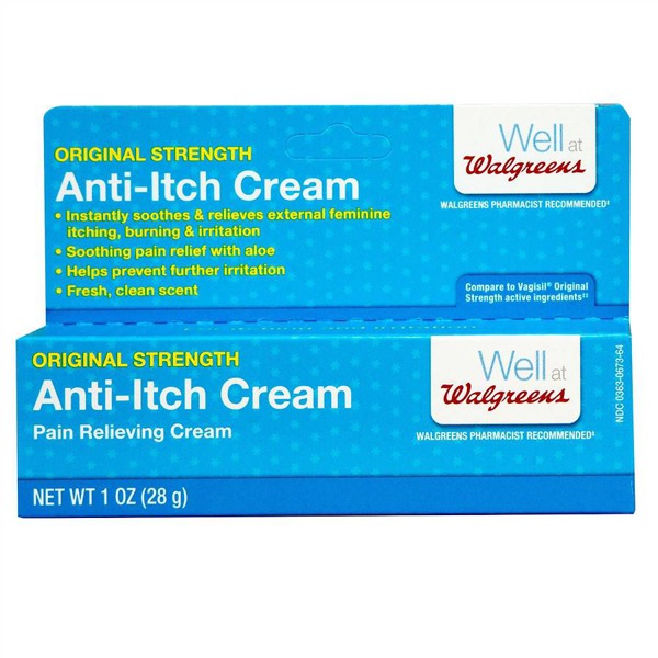 Walgreens Feminine Anti-Itch Pain Relieving Cream 1 - 1Source