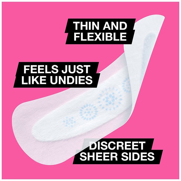 U By Kotex Barely There Pantiliners Unscented, Thin - 1Source