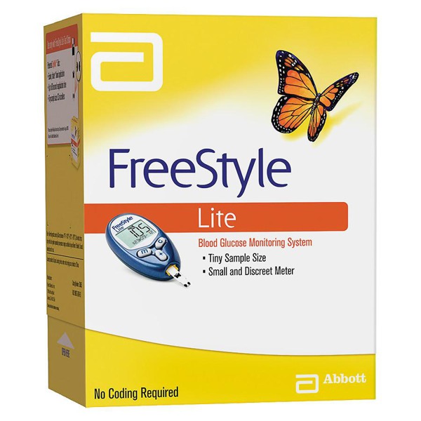 Freestyle Lite, Blood Glucose Monitoring System - 1Source