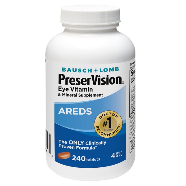 Preservision Eye Vitamin & Mineral Supplement, Tablets - 1Source