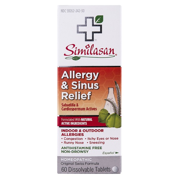 Similasan Allergy & Sinus Relief 60Ct - 1Source