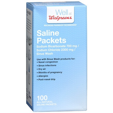 Walgreens Saline Packet Refills - 1Source