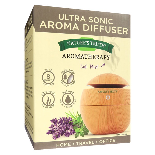Nature'S Truth Aromatherapy Wood-Look Diffuser - 1Source