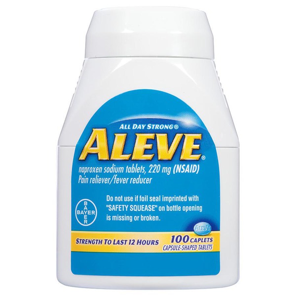 Aleve Pain Reliever/ Fever Reducer Caplets - 1Source