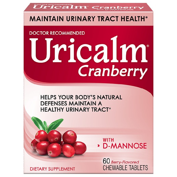 Uricalm Cranberry With D-Mannose Chewable Tablets Berry - 1Source