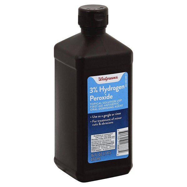 Walgreens Hydrogen Peroxide 3% - 1Source