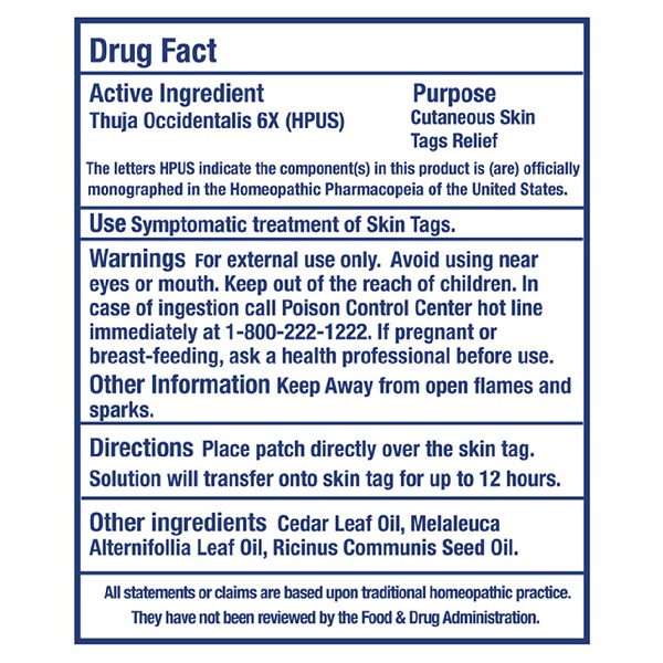 Provent Skin Tag Remover Patches - 1Source