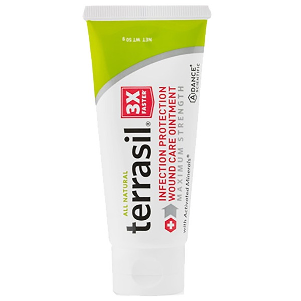 Terrasil Infection Protection Wound Care Ointment Maximum Strength ...