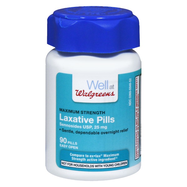 Walgreens Maximum Strength Laxative Pills - 1Source