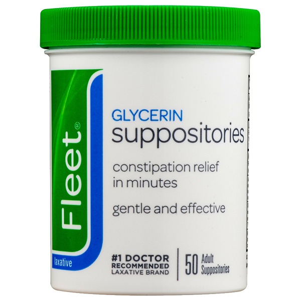 Fleet Glycerin Laxative Suppositories - 1Source