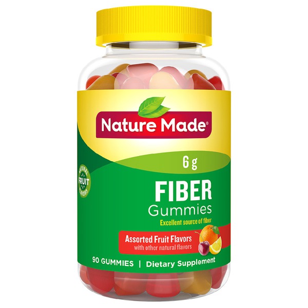 Nature Made Fiber Adult Gummies Assorted Fruit Flavors - 1Source