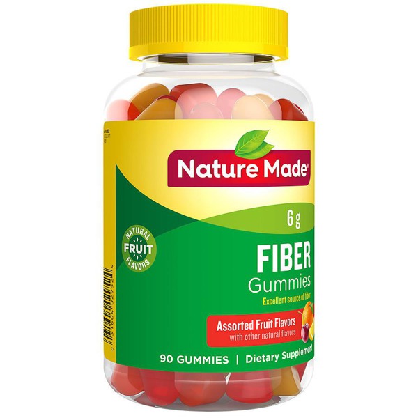 Nature Made Fiber Adult Gummies Assorted Fruit Flavors - 1Source
