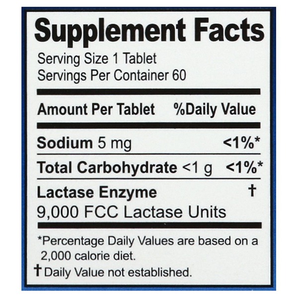 Walgreens Lactose Fast Acting Relief Chewable Tablets - 1Source