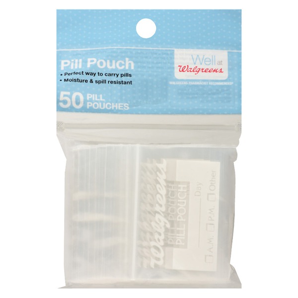 Walgreens Pill Pouches - 1Source