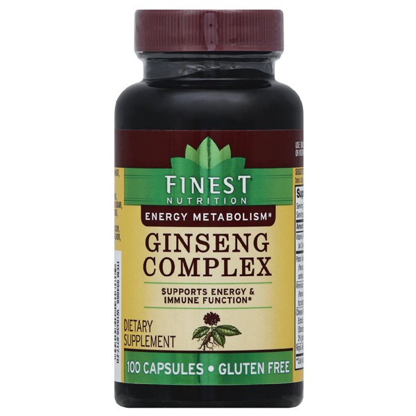 Finest Nutrition Ginseng Complex Capsules - 1Source