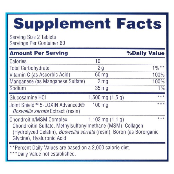 Osteo Bi-Flex Advanced Triple Strength Glucosamine Chondroitin MSM With ...