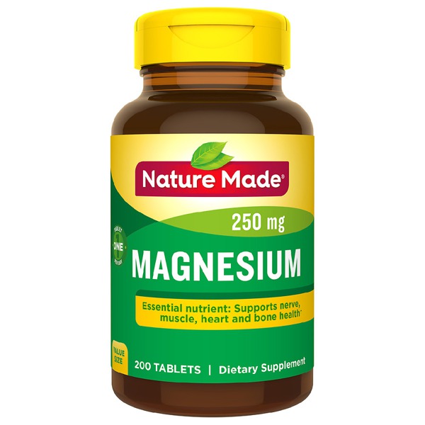 Nature Made Magnesium 250 Mg Tablets, Value Size - 1Source
