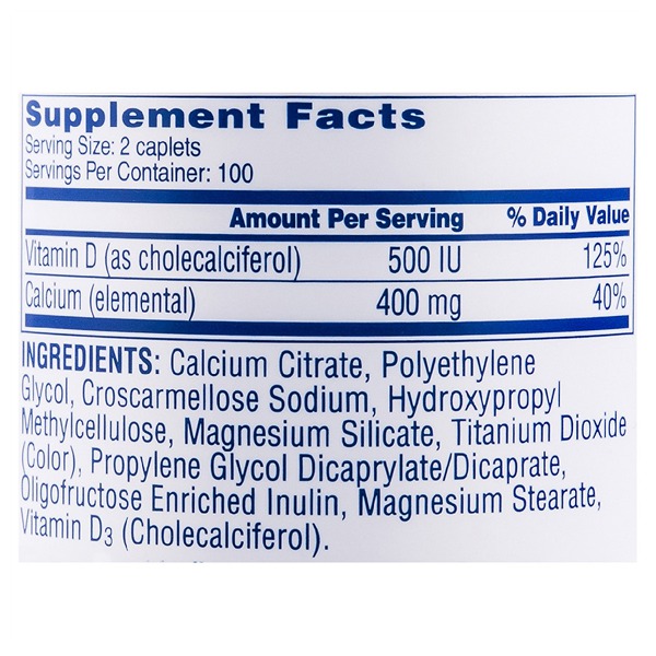 Citracal Calcium Citrate + D Coated Tablets Petites - 1Source