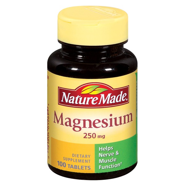 Nature Made Magnesium 250 Mg Tablets - 1Source