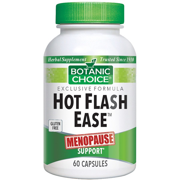 Botanic Choice Hot Flash Ease Menopause Support Dietary Supplement ...
