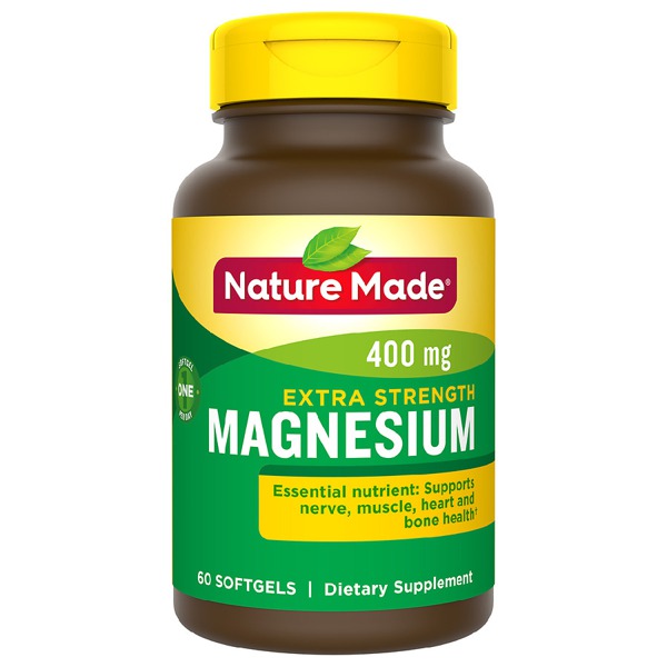 Nature Made Extra Strength Magnesium 400 Mg Softgels - 1Source