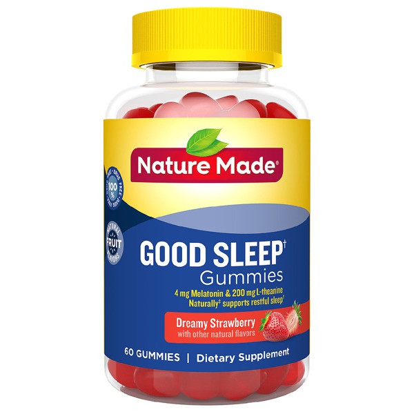 Nature Made Good Sleep Gummies Dreamy Strawberry - 1Source