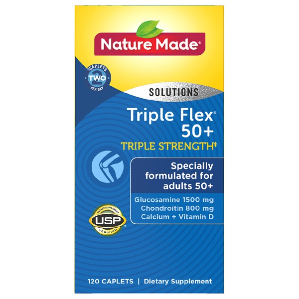 Nature Made Tripleflex Triple Strength 50+ Caplets Value Size - 1Source
