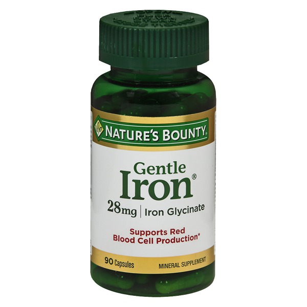Nature'S Bounty Gentle Iron, 28Mg, Capsules - 1Source