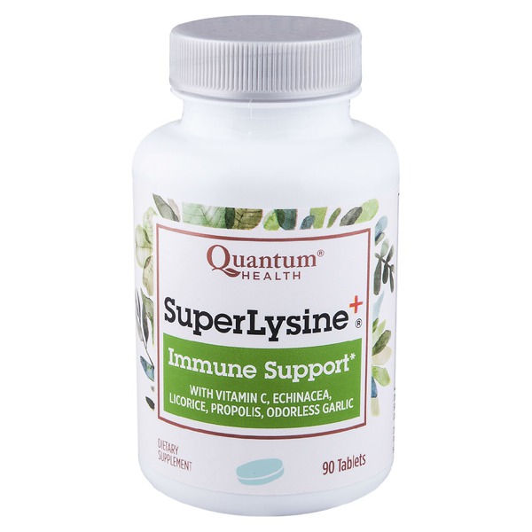 Quantum Health Super Lysine+ Immune Support Tablets - 1Source
