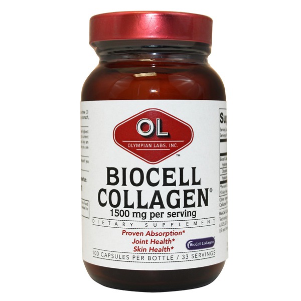 Olympian Labs Biocell Collagen II, Capsules - 1Source