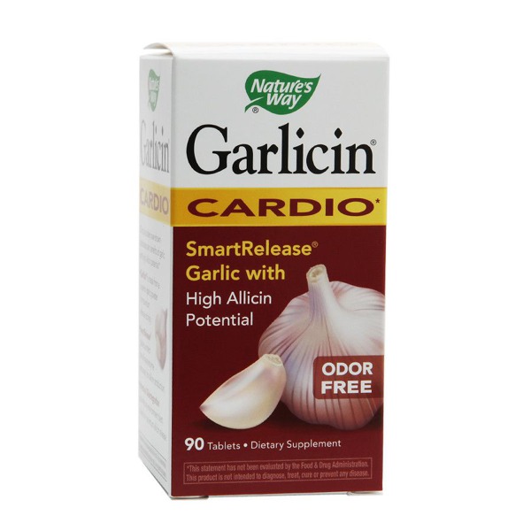 Nature'S Way Garlicin Odor-Free Garlic, Enteric-Coated Tablets - 1Source