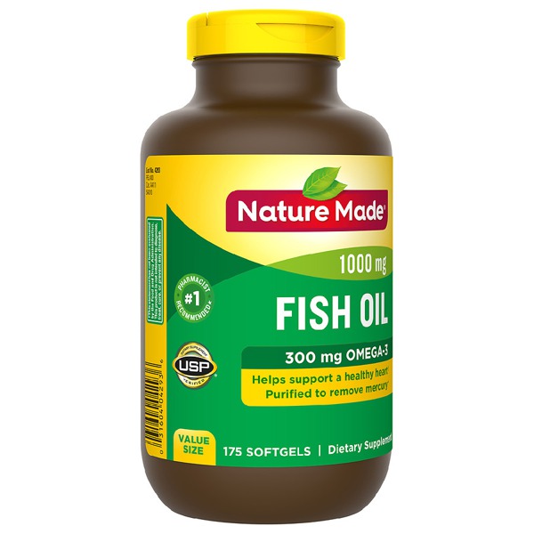 Nature Made Fish Oil 1000 Mg. Value Size - 1Source
