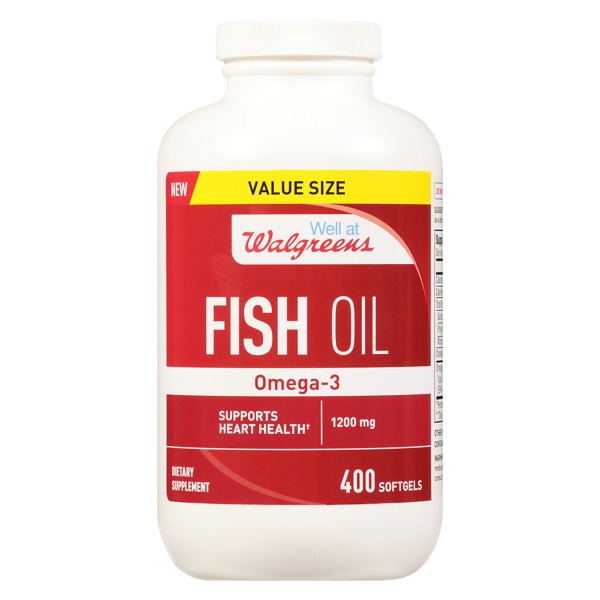 Walgreens Fish Oil 1200 Mg Supplement - 1Source