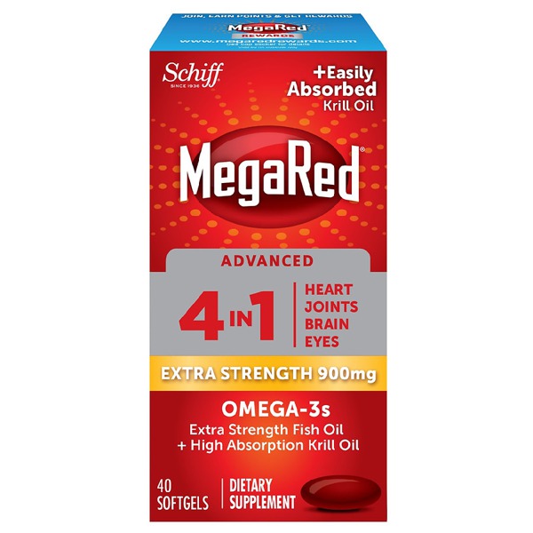 Megared Advanced 4 In 1 900Mg, Softgels - 1Source