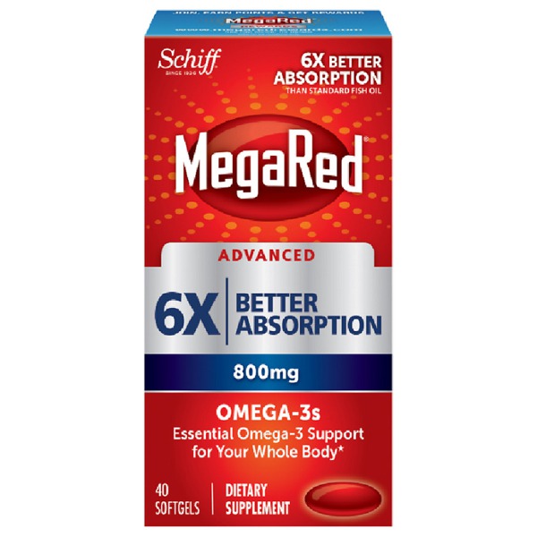 Megared Triple Absorption 800 Mg Softgels - 1Source
