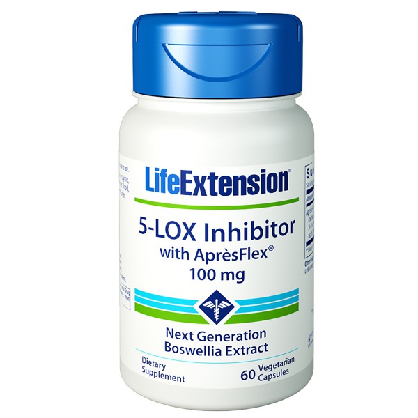 Life Extension 5-LOX Inhibitor With Apresflex 100Mg, Veggie Caps - 1Source