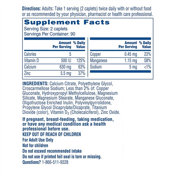 Citracal Maximum Plus Calcium Citrate With Vitamin D3 Caplets - 1Source
