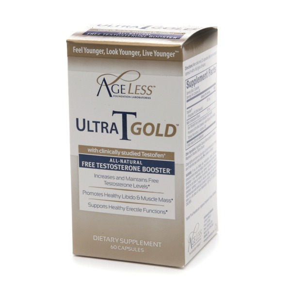 Naturade Ageless Ultra T Gold, Male Testosterone Booster - 1Source