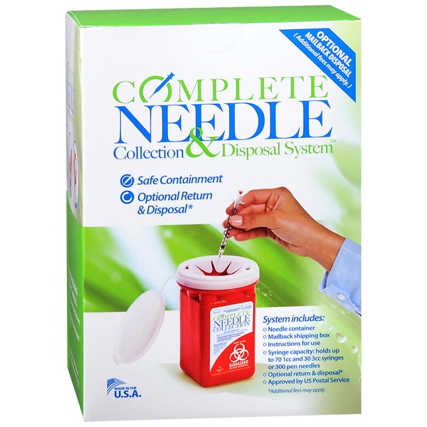 Complete Needle Collection & Disposal System - 1Source