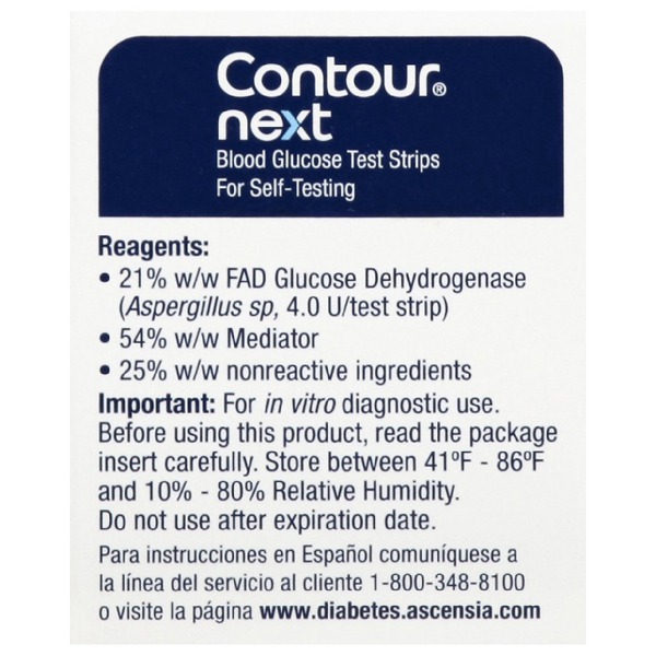 CONTOUR NEXT Blood Glucose Test Strips - 1Source