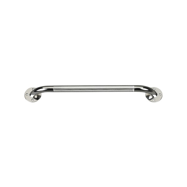 Drive Medical Chrome Knurled Grab Bar Chrome - 1Source