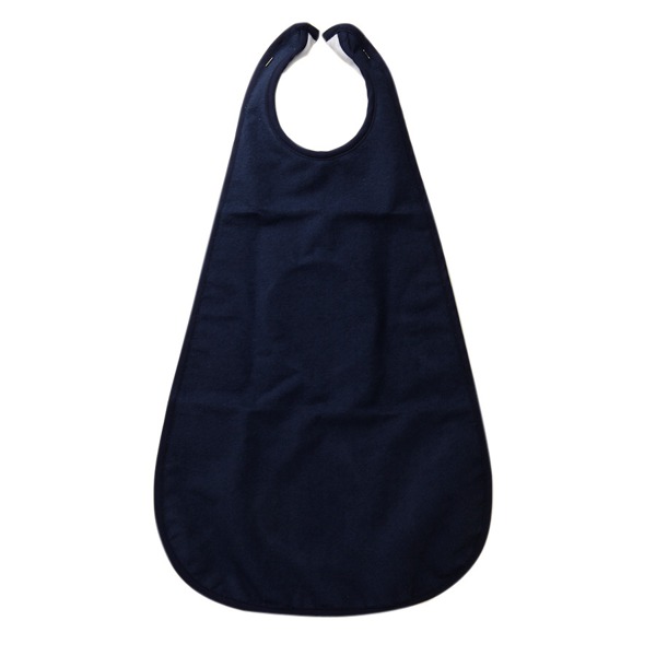 Quick Bib Vest With Vinyl Backing Large Navy Blue - 1Source