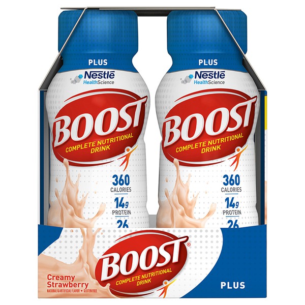 Boost Plus Complete Nutritional Drink Creamy Strawberry - 1Source
